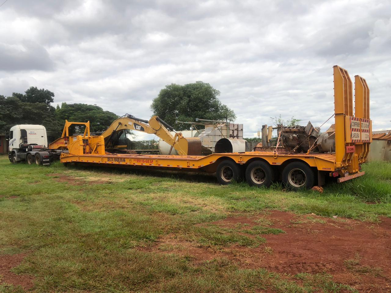 Carreta Prancha Facchini Semi Reboque Carrega Tudo 3 Eixos | Delta