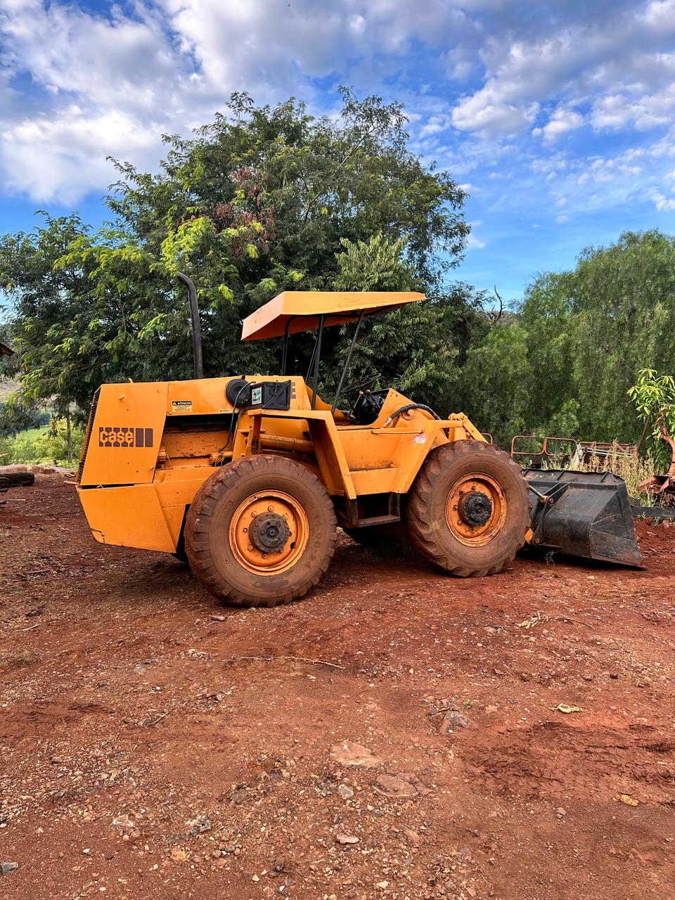 Pá Carregadeira Case W7, ano 79 | Delta