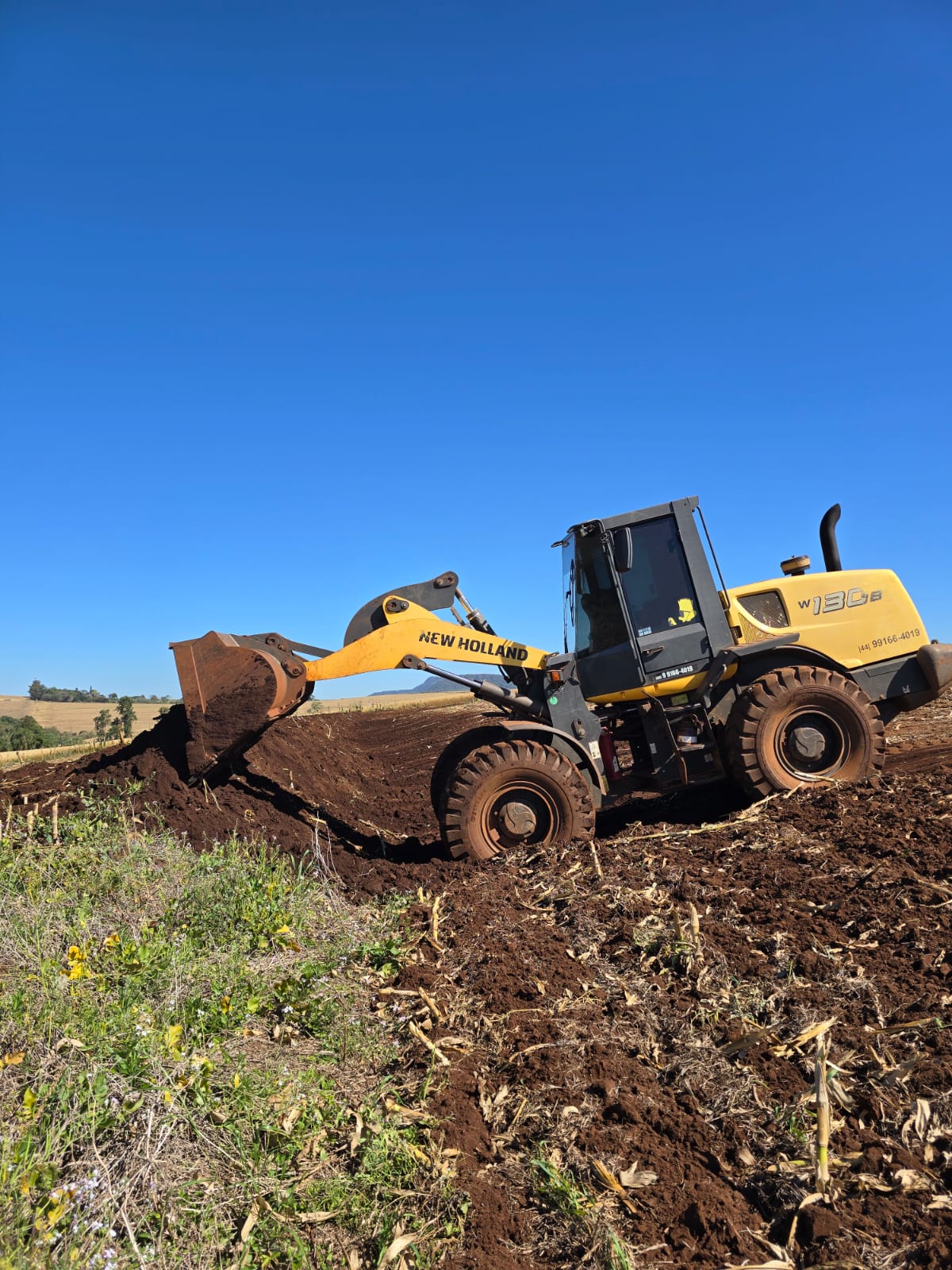 Pá Carregadeira W130 New Holland Ano 2018 | Delta